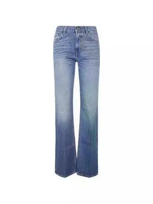 HAIKURE Flora Flare Jeans - Blue