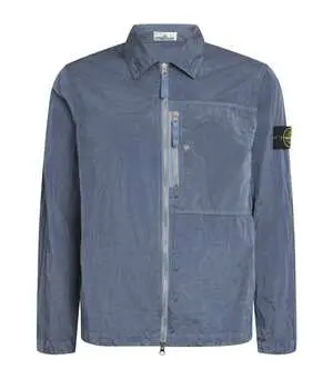 Stone Island Nylon Zip-up Overshirt