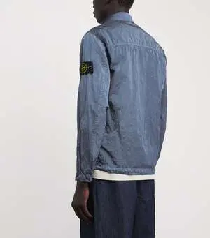 Stone Island Nylon Zip-up Overshirt