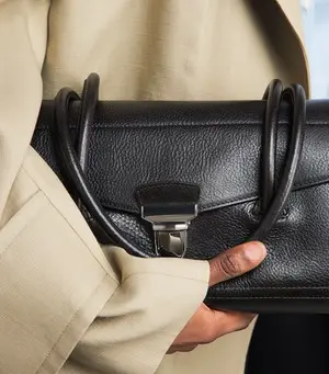 LEMAIRE Leather Gear Shoulder Bag
