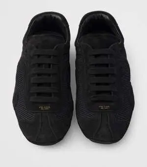 Prada Suede Montecarlo Re-edition 2005 Sneakers - Black