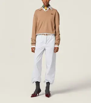 Miu Miu Cashmere Polo Sweater