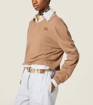 Miu Miu Cashmere Polo Sweater