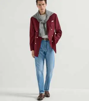 Brunello Cucinelli Cashmere Crew Neck Sweater - Grey