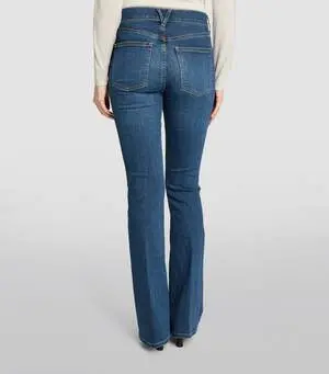 Veronica Beard Beverly High-rise Flare Jeans