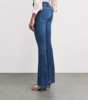 Veronica Beard Beverly High-rise Flare Jeans