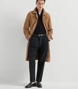 Brunello Cucinelli Cashmere Quarter-zip Sweater - Black
