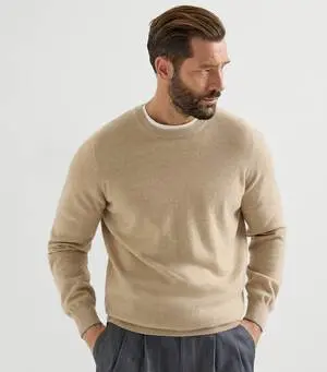 Brunello Cucinelli Cashmere Crew-neck Sweater - Brown