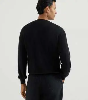 Brunello Cucinelli Cashmere-silk Crew-neck Sweater