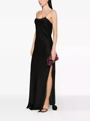 Saint Laurent Charmeuse Slip Dress