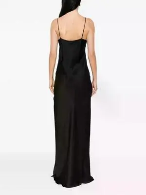 Saint Laurent Charmeuse Slip Dress