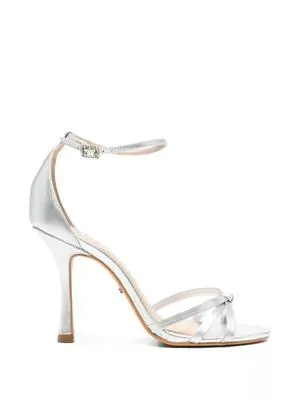 WERNER Knotted Strap Sandals - Silver