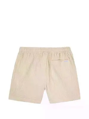 Maison Labiche Waffle-knit Drawstring Shorts