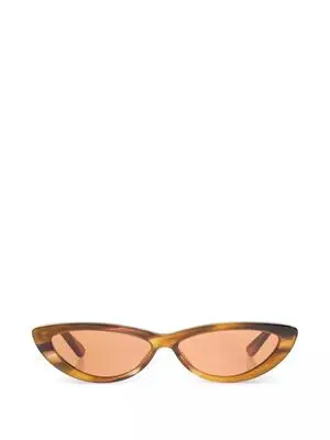 Alexander McQueen Cat-eye Sunglasses - Brown