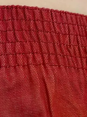 A.p.c. Tie-strap Smocked Top