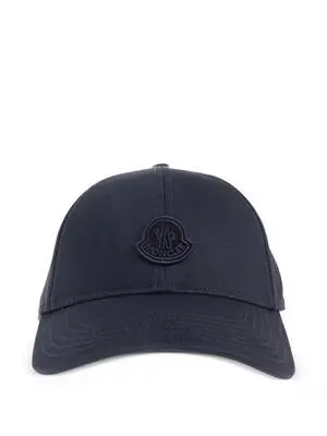 Moncler Logo-patch Cap - Blue