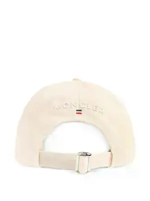 Moncler Logo-patch Cap - Neutrals