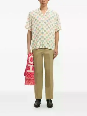 SELECTED Stamps Print Shirt