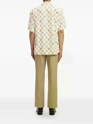 SELECTED Stamps Print Shirt