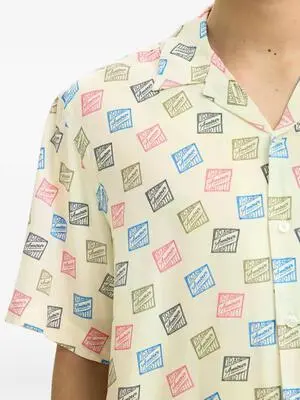 SELECTED Stamps Print Shirt