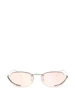 DIESEL® Oval-frame Sunglasses - Silver