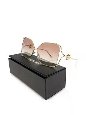 Versace Geometric Sunglasses