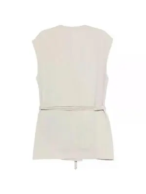 Antonelli Firenze Ellen Double-breasted Belted Waistcoat