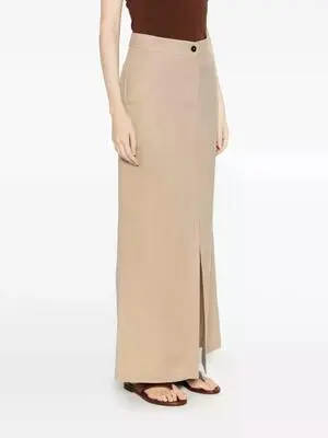 Antonelli Firenze Jamie Button Slit Skirt