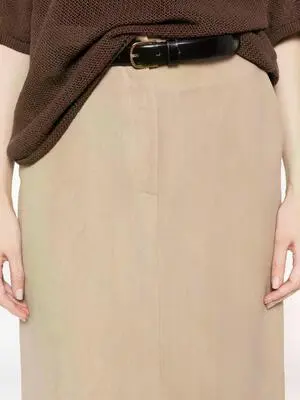 Antonelli Firenze Jamie Button Slit Skirt