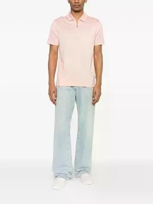BOSS Zip-up Polo Shirt