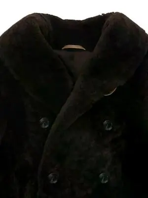 FORTELA Perce Double-breasted Shearling Coat