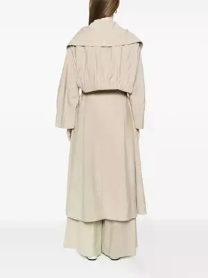 CURIEL Belted Double-breasted Coat