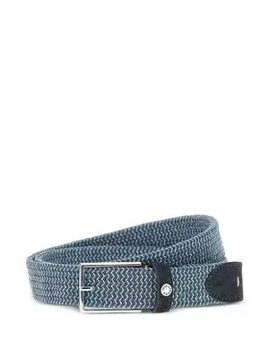 Paul & Shark Elastic Braided Belt - Blue