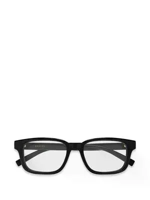Gucci Rectangle Frame Eyeglasses Black