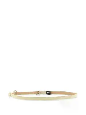 KATE CATE Ranchera Suede Belt - Neutrals