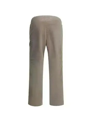 Kapital Stripe Appliqué Corduroy Trousers - Grey