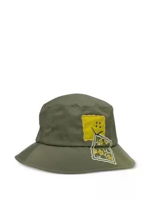 Kapital Floral Embroidered Bucket Hat - Green