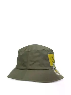 Kapital Floral Embroidered Bucket Hat - Green