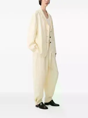 Studio Nicholson Carvo Herringbone Drawcord Trousers