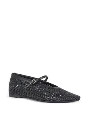 POEVE Leather Ballet Flats