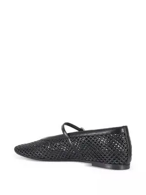 POEVE Leather Ballet Flats