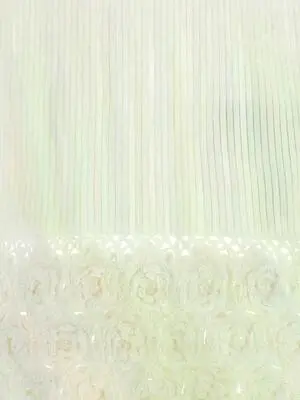 GANNI Crochet Ribbed V-neck Tank Top - Neutrals