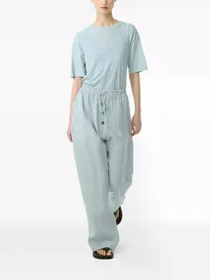 Studio Nicholson Votan Scoop-neck Vest - Blue