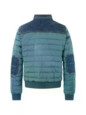 MOORER Striped Padded Jacket
