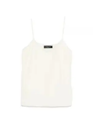Fabiana Filippi V-neck Camisole Tank Top With Trim Detail