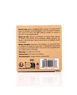 PALLADIO Under Eye Brightener - Medium Nude
