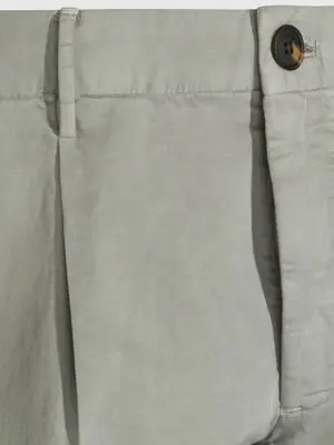 Incotex Cotton Blend Chino Trousers - Green