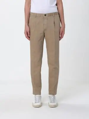 Incotex Cotton Blend Chino Trousers - Walnut