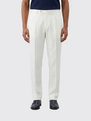 Incotex Cotton Blend Chino Trousers - White