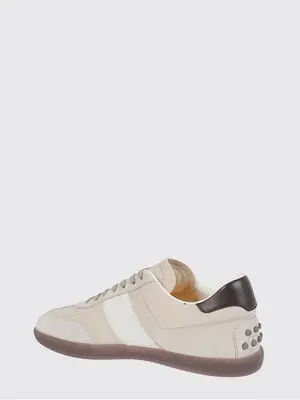TOD'S Paneled Lace-up Sneakers - Brown